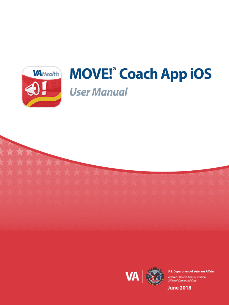 Fillable Online MOVE! Coach iOS User Manual. Weight loss self ...