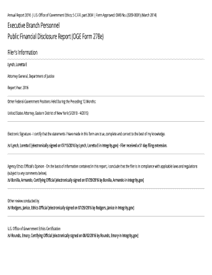 Fillable Online OGE Form 278e (March 2014) A B C D E F G H 1 2 3 4 5 6 ...