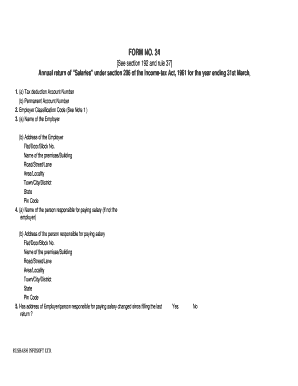 Fillable Online See section 192 and rule 37 Fax Email Print - pdfFiller