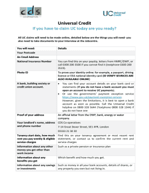 Fillable Online If you have to claim UC today are you ready Fax Email ...