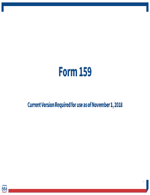 Fillable Online How to fill out SBA Form 159: Step-by-step guidefinder ...