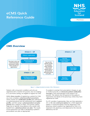 Fillable Online eCMS Quick Reference Guide Fax Email Print - pdfFiller