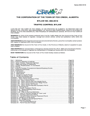 Fillable Online Transportation of Dangerous Goods Permit - Town of Fox ...