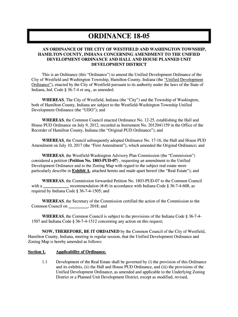 Fillable Online Aurora PUD (Ord. 17-30) Amendment ... - City of ...