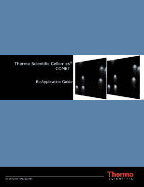 Fillable Online Thermo Scientific Cellomics COMET Fax Email Print ...