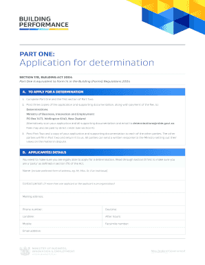 Fillable Online Determination application form Fax Email Print - pdfFiller
