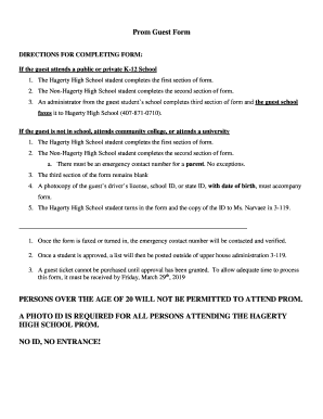 Fillable Online PROM GUEST PERMISSION FORM - Edwards-Knox Central ...