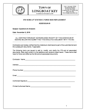 Fillable Online LONGBOAT KEY Fax Email Print - pdfFiller