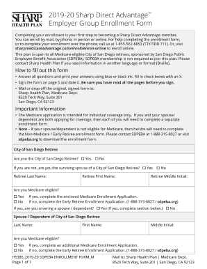 Fillable Online Completing your enrollment is your first step to ...