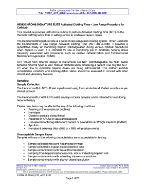 Fillable Online policyandorders cw bc PHSA Laboratories CW Site - Point ...