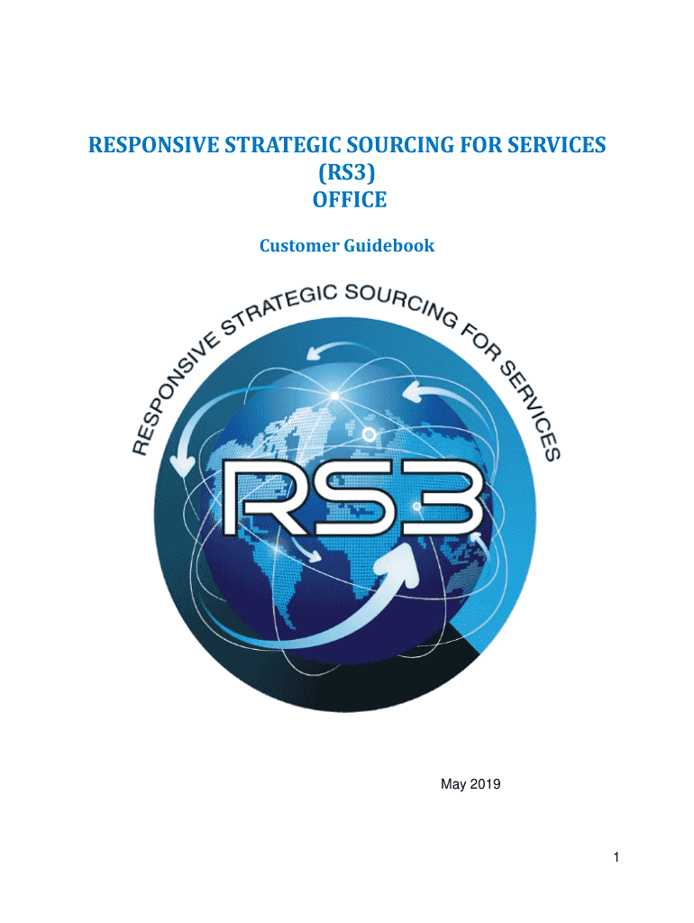 Fillable Online Responsive Strategic Sourcing for Services (RS3 ...