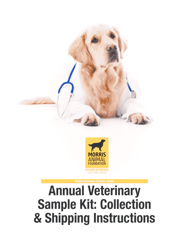 Fillable Online Annual Veterinary Sample Kit: Collection & Shipping ...