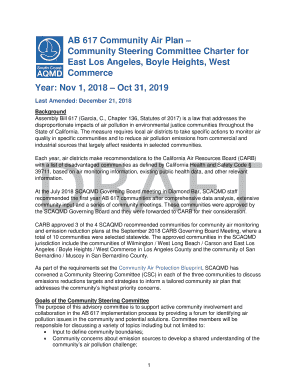 Fillable Online AB 617 Community Air Plan Fax Email Print - pdfFiller