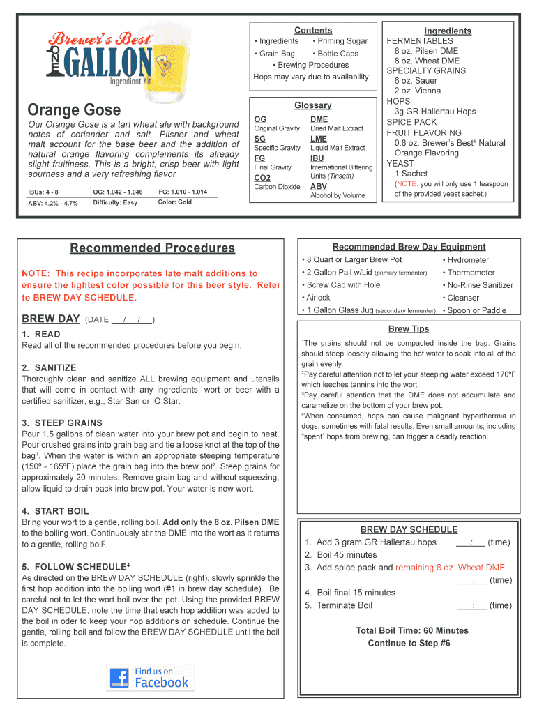 Fillable Online Orange Gose Fax Email Print - pdfFiller