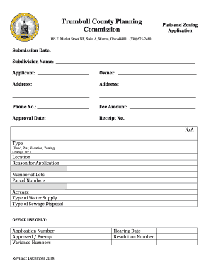 Fillable Online Rehabilitation Checklist - Trumbull County Planning ...