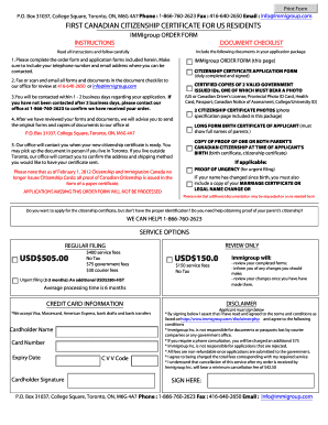 Fillable Online Guide for Paper Applications for a Citizenship ...