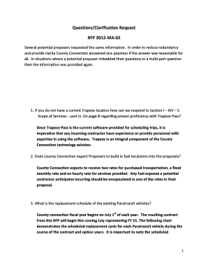 Fillable Online Questions/Clarification Request Fax Email Print - pdfFiller