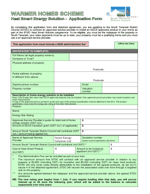 Fillable Online Heat Smart Application Form Fax Email Print - pdfFiller