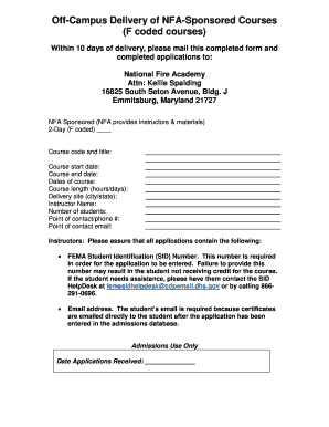 Fillable Online NFA Cover Sheet Fax Email Print - pdfFiller