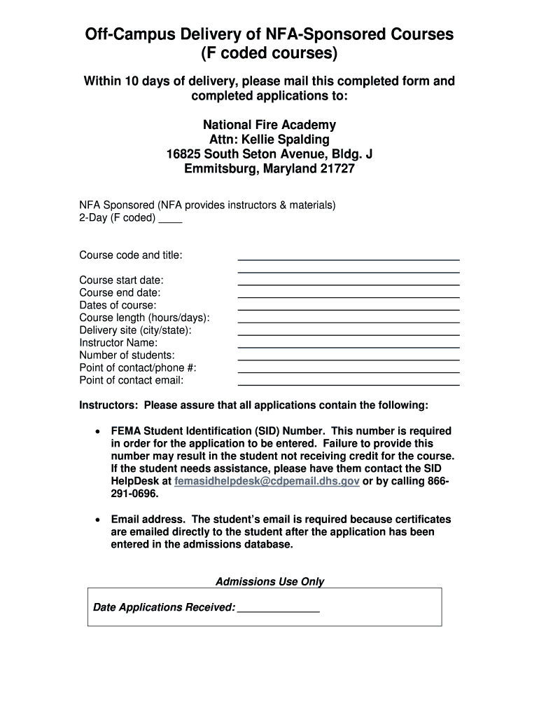 Fillable Online NFA Cover Sheet Fax Email Print - pdfFiller