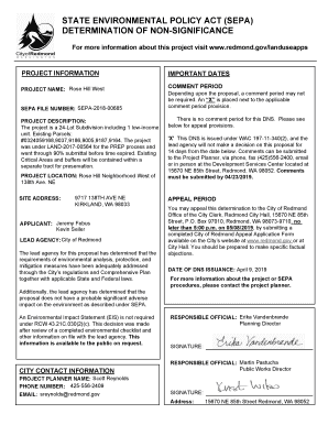 Fillable Online SEPA Project Details (PDF) Fax Email Print - pdfFiller