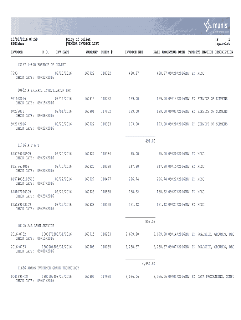 Fillable Online Determining Invoice and Receipt Dates - CT State ...