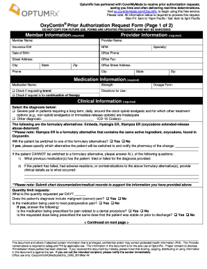 Fillable Online Prior Authorization Request Form (Page 1 of 2) Fax ...