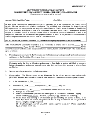 Fillable Online archive austinisd AUSTIN INDEPENDENT SCHOOL DISTRICT ...