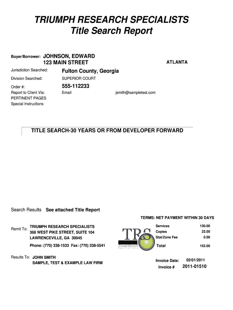 Fillable Online TRIUMPH RESEARCH SPECIALISTS Fax Email Print - pdfFiller