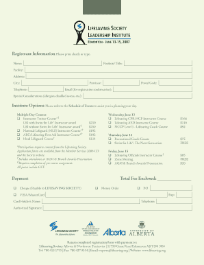 Fillable Online lifesaving Brochure 3 - Lifesaving Society Fax Email ...