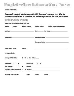 Fillable Online casciac Download Registration Information Form ...