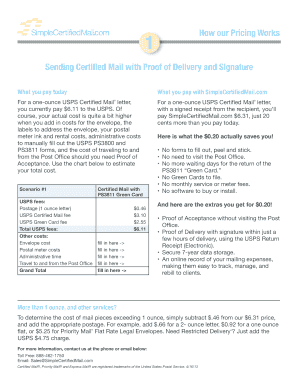 Fillable Online How our Pricing Works Fax Email Print - pdfFiller