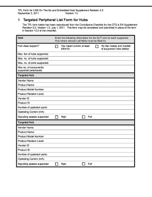 Fillable Online usb TPL Form for USB On-The-Go and Embedded Host ...