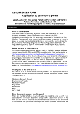 Fillable Online maidstone gov Surrender form - Maidstone Borough ...