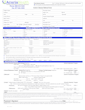 Fillable Online Phone: 800 511-5 - AcariaHealth Fax Email Print - pdfFiller