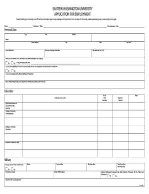 Fillable Online web ewu cover letter subject line should list those ...