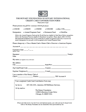 Fillable Online rotary6200 The rotary foundation of rotary ...