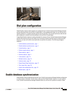 Fillable Online Dial plan configuration Fax Email Print - pdfFiller