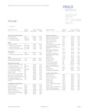 Fillable Online frilo Software for Structural Calculation and Design ...