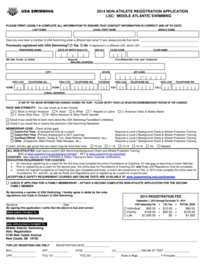 Fillable Online maswim Non-athlete.pdf - Middle Atlantic Swimming - maswim Fax Email Print ...