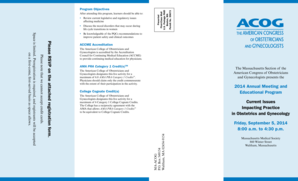 Fillable Online acog Please RSVP on the attached registration form ...