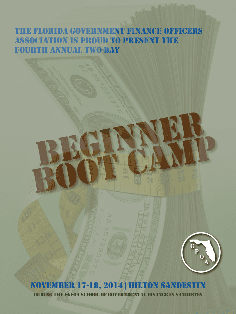 Fillable Online fgfoa The Florida Government Finance Officers Fax Email ...