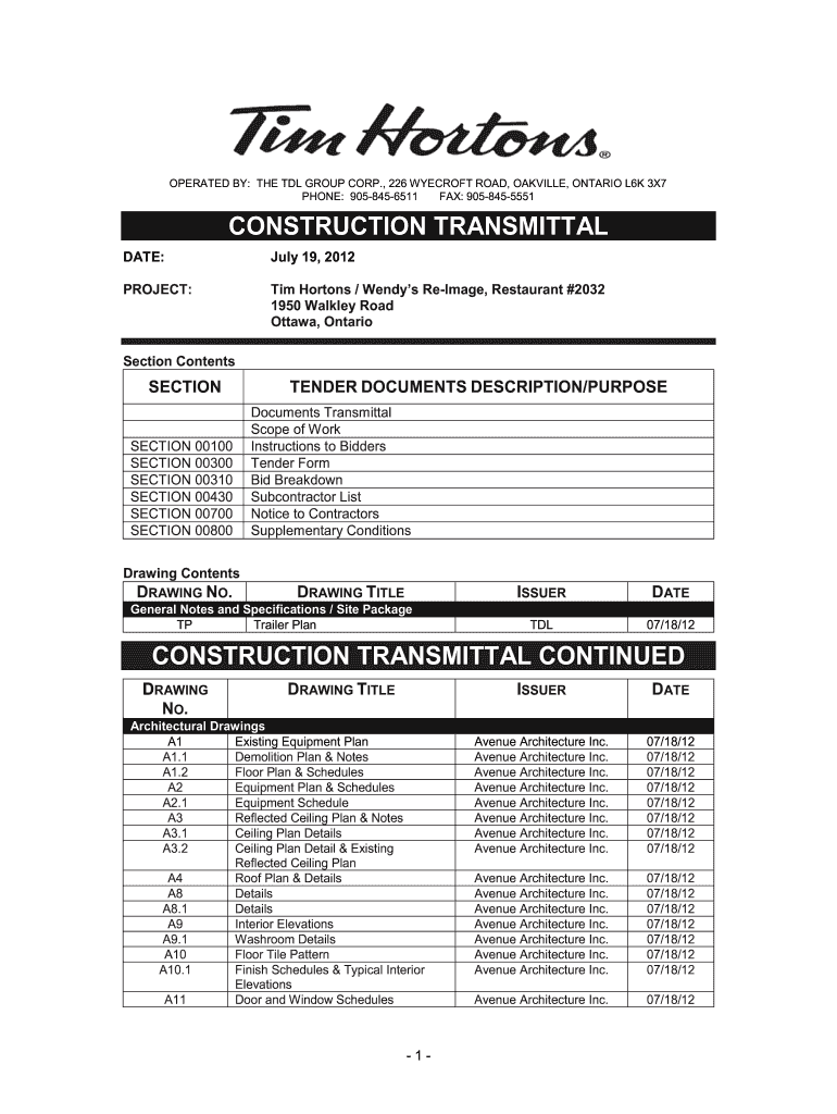 Fillable Online OPERATED BY THE TDL GROUP CORP Fax Email Print - pdfFiller