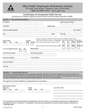 Fillable Online opers Member39s bapplicationb for refund of accumulated ...