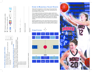Fillable Online Season Ticket Brochure - MNU Athletics Fax Email Print ...