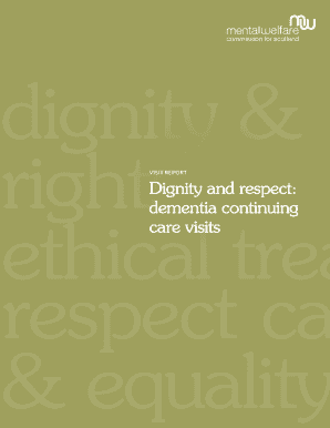 Fillable Online Dignity and respect: Fax Email Print - pdfFiller