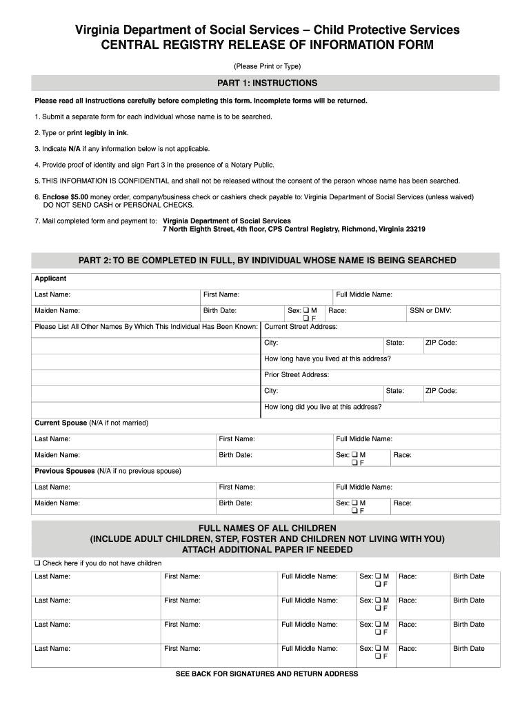 Fillable Online Virginia Department Of Social Services Wise County fillable-online-virginia-department-of-social-services-wise-county