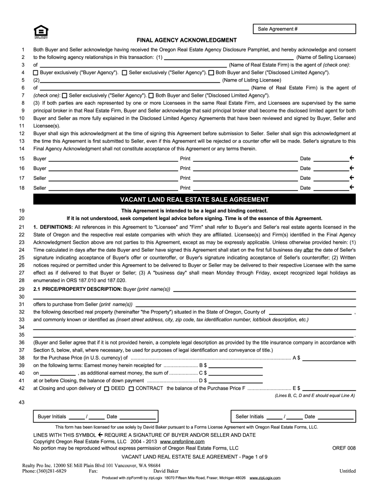 Sale Agreement #: Fill out & sign online | DocHub