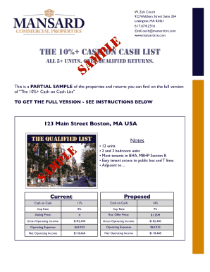 Fillable Online List Sample and Agreements Fax Email Print - pdfFiller