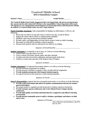 Fillable Online mcsk12 Treadwell Middle School - mcsk12 Fax Email Print ...